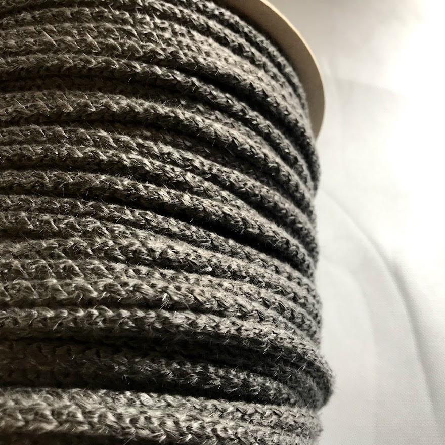 BLACK SOFT BRAIDED GLASS 4mm x 25M – Gamasco Ltd