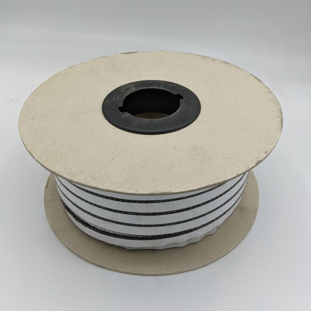 BLACK S/A GLASS WEBBING 25x3mm x 25M – Gamasco Ltd